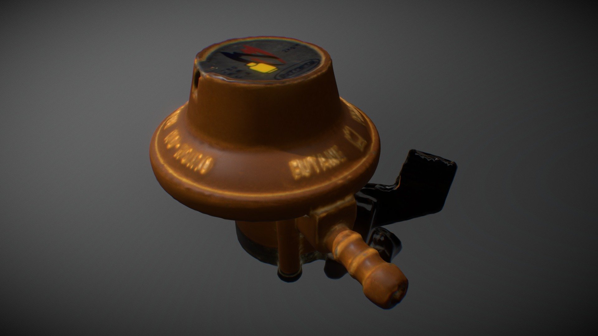 Gas Valve - 3D model by ADrealtime [75387b1] - Sketchfab