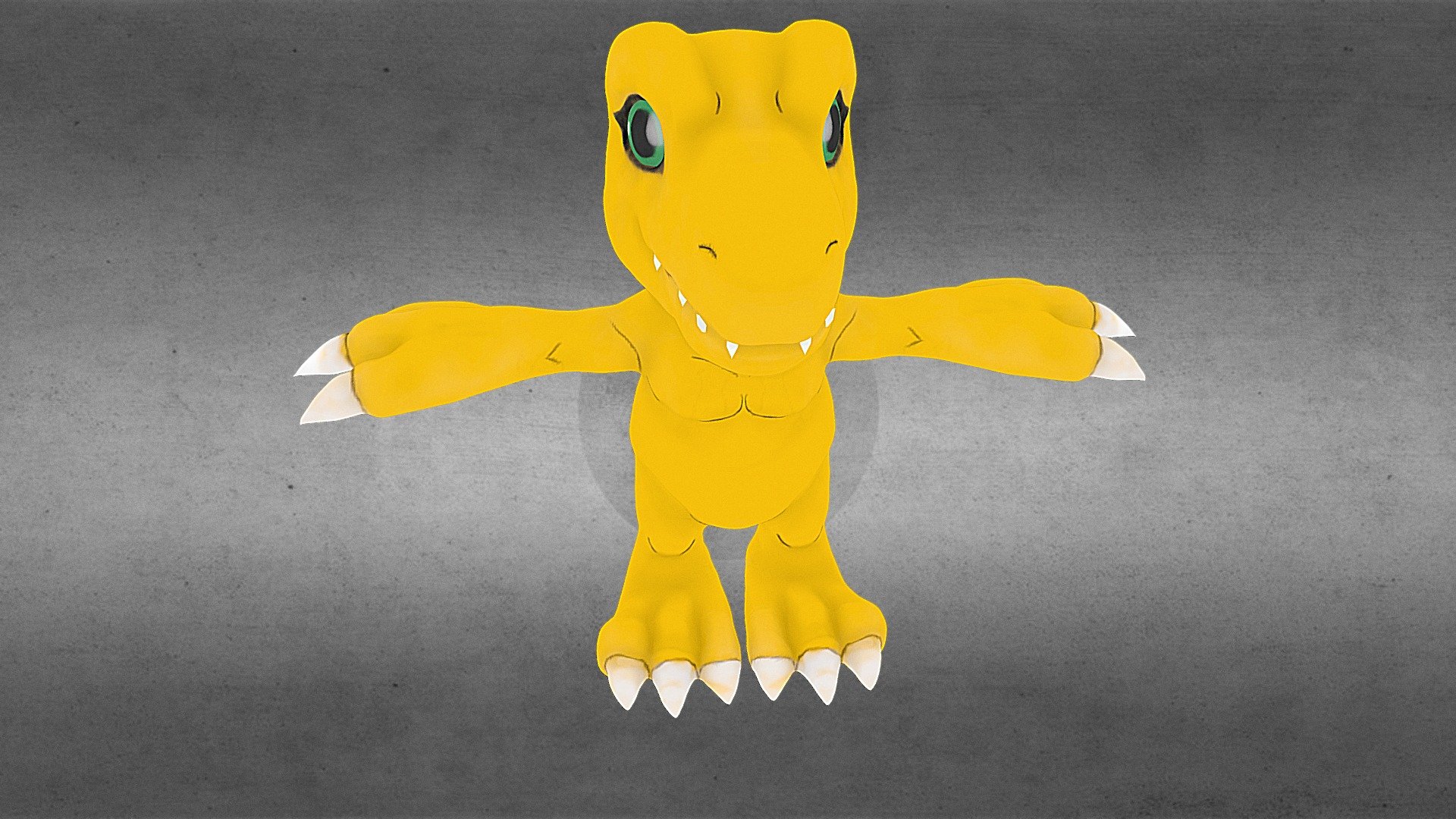 Agumon Sculpt - Download Free 3D model by dartuchiwa [7538fe8] - Sketchfab