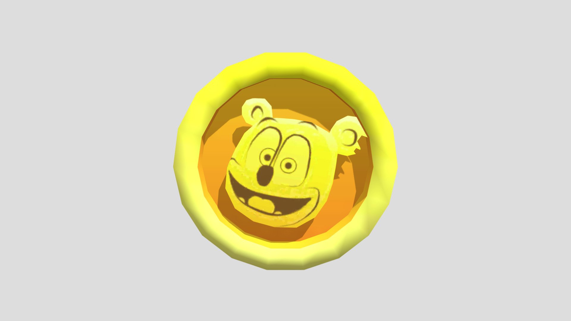 Mobile - Gummy Bear Runner - Coin - Download Free 3D model by ...