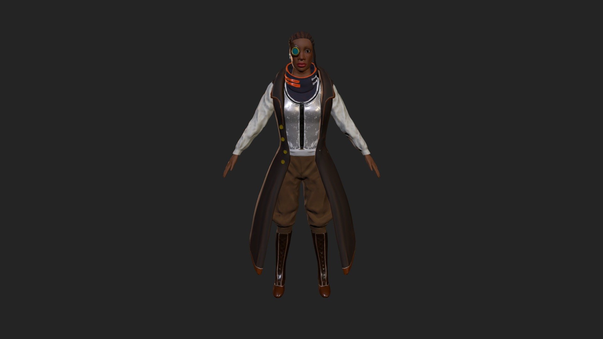 UNFINISHED Overwatch character - 3D model by LRobe98 [753a2b2] - Sketchfab
