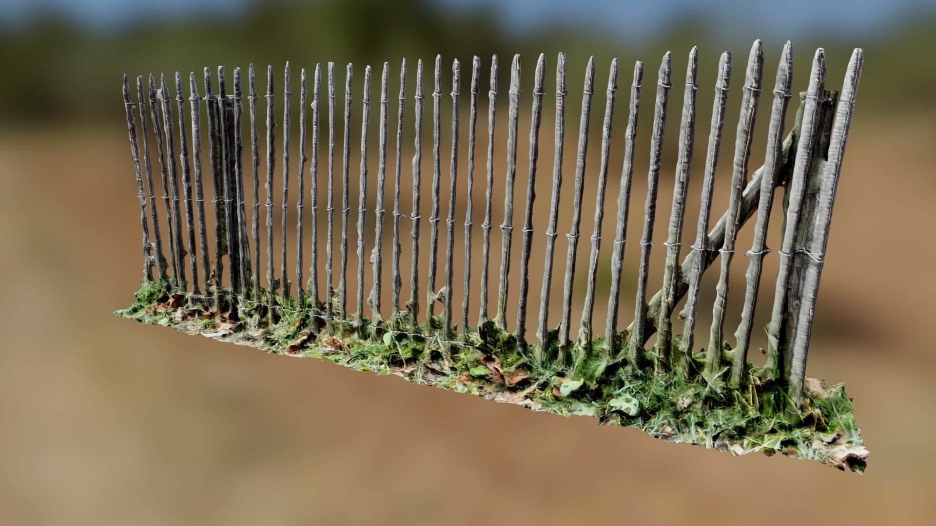 S011 Fence - Download Free 3D model by bimage [753b029] - Sketchfab