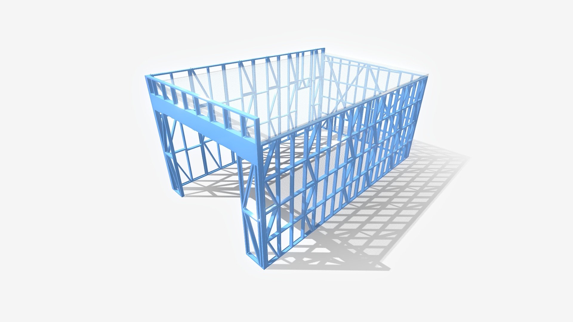 Shed - Wellington Place, Parkinson - 3D model by Tuff Truss & Frames ...