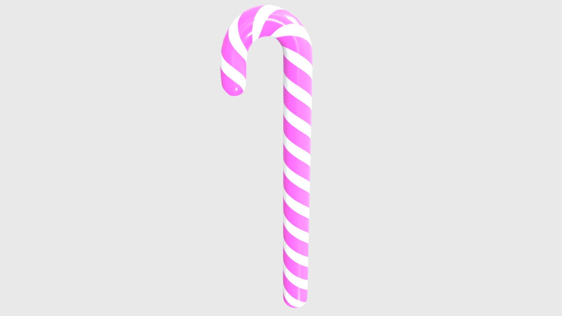 Candy Cane Prop (pink) - Download Free 3D model by BojackArt [753ba20 ...