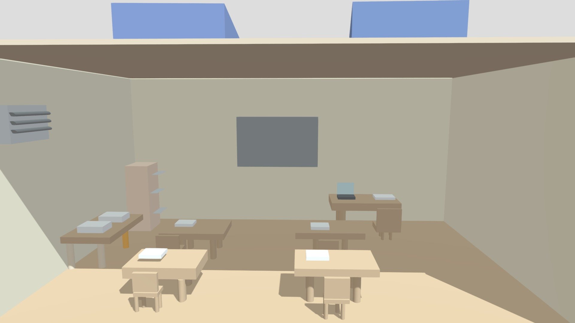 A.C Classroom - Download Free 3D model by ethompson1 [753bec7] - Sketchfab