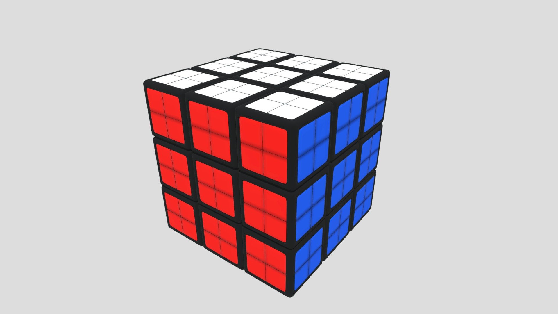 rubix cube - 3D model by amanazad6699 [753d456] - Sketchfab