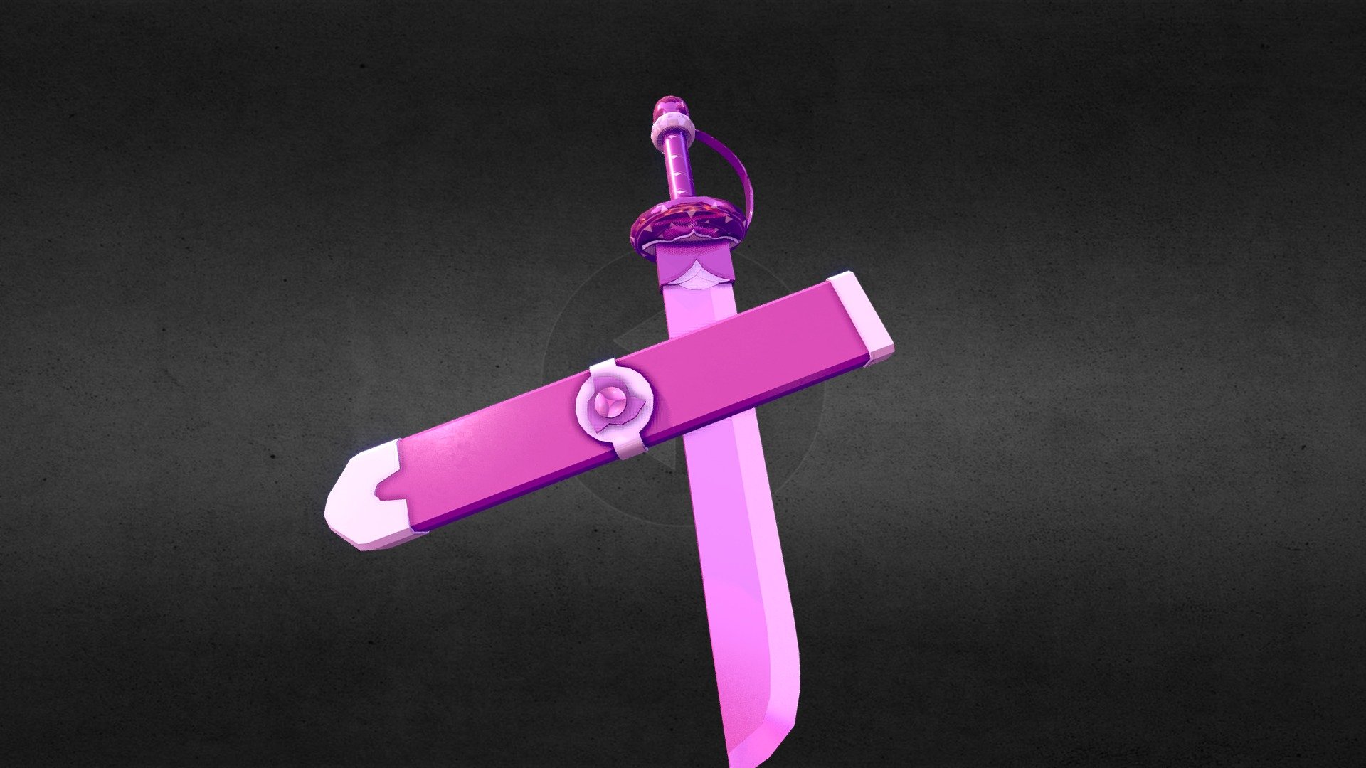 Rose's sword - 3D model by Ame8 [753d679] - Sketchfab