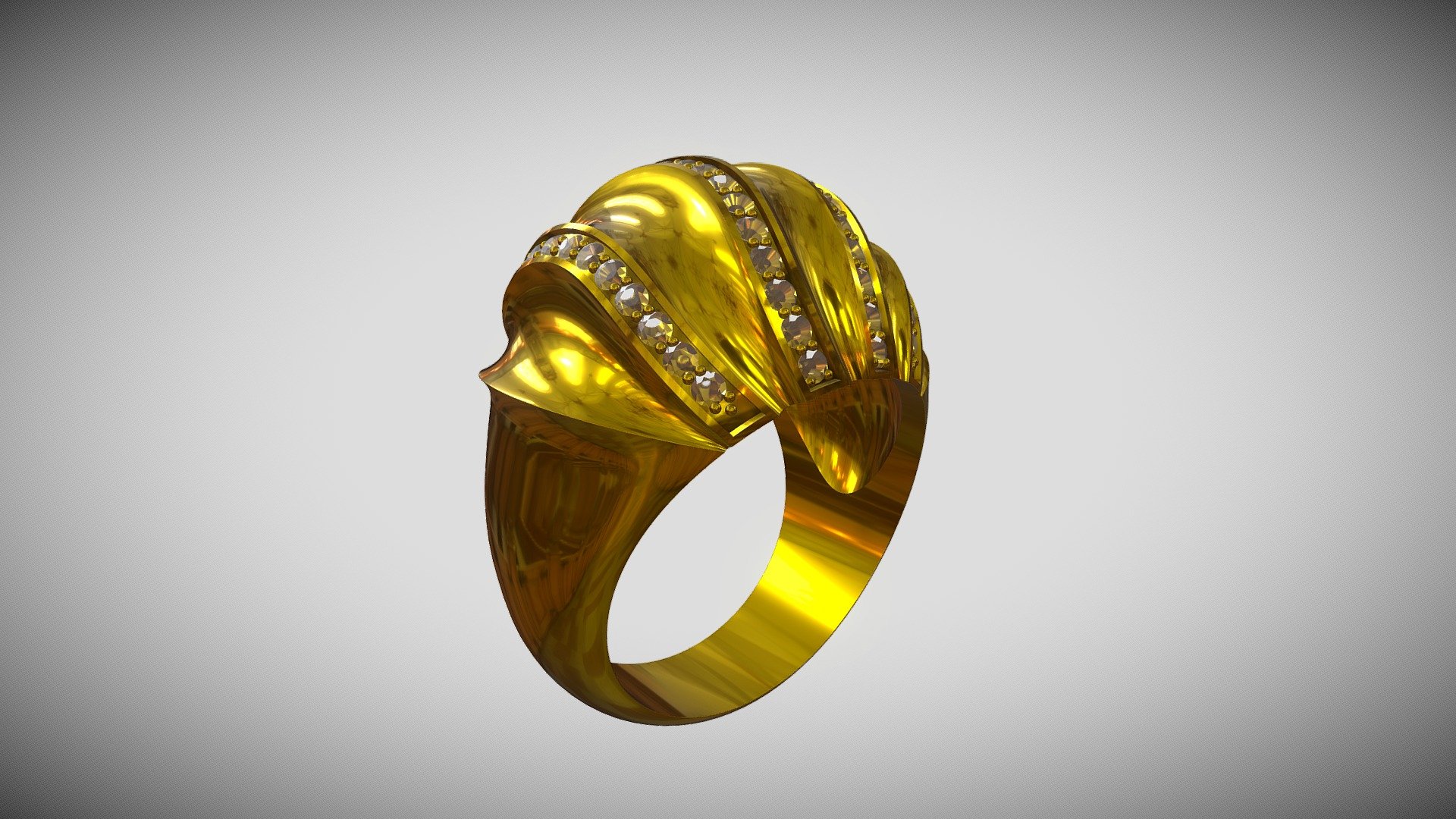 Diamond ring - 3D model by Mr.Ten [75402f4] - Sketchfab