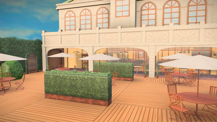 Cafeteria 3D models - Sketchfab