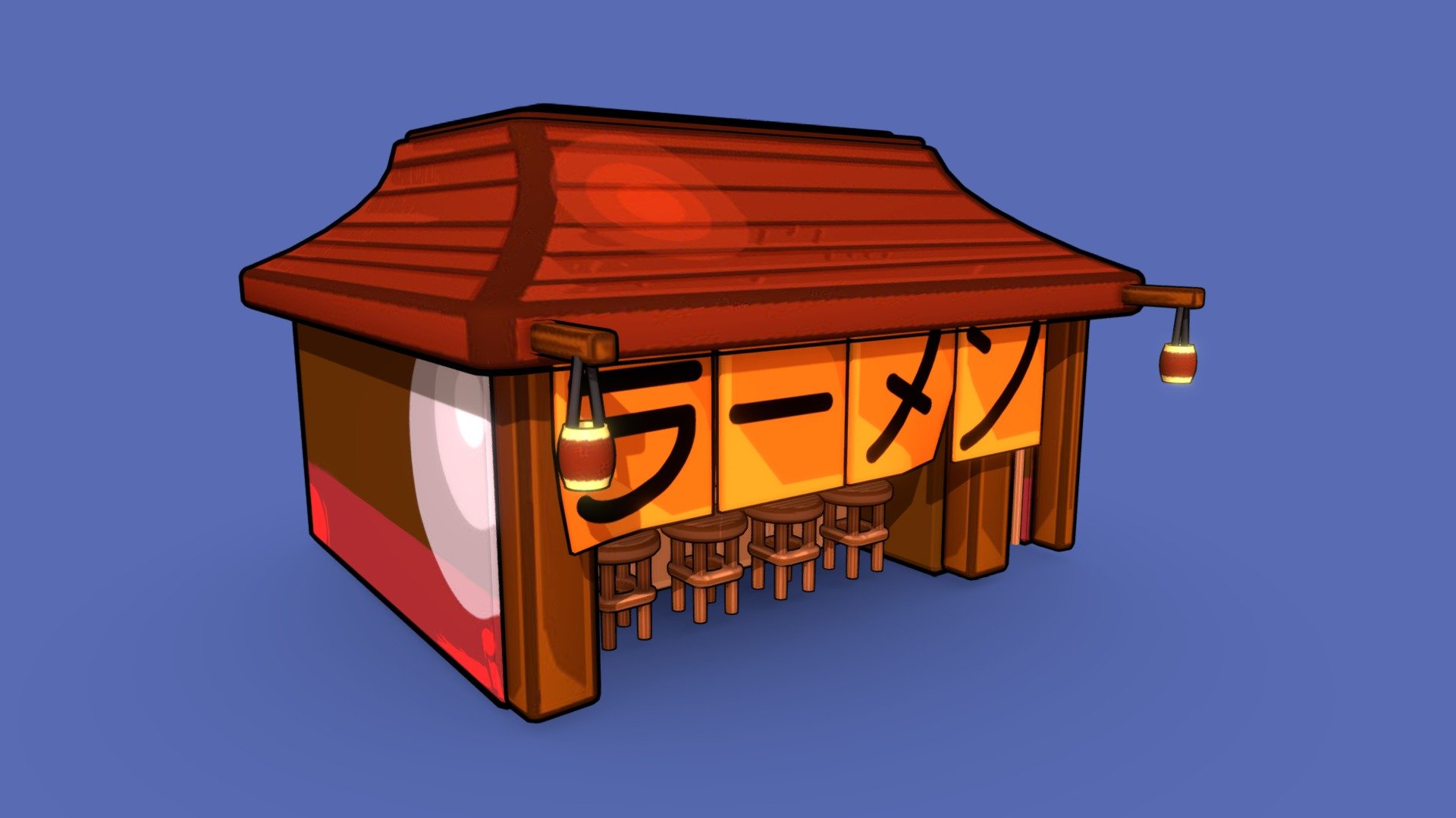 Sushi Restaurant - Download Free 3D model by AlemanGame (@aleman23gamer ...
