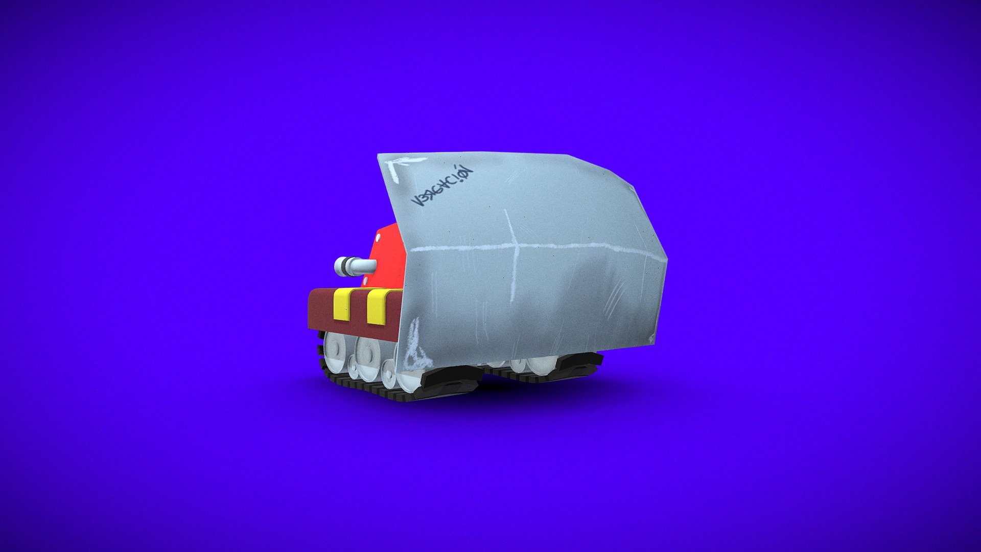 Mini War Tank N3 ~ Shock - 3D model by Noddity [7542c23] - Sketchfab