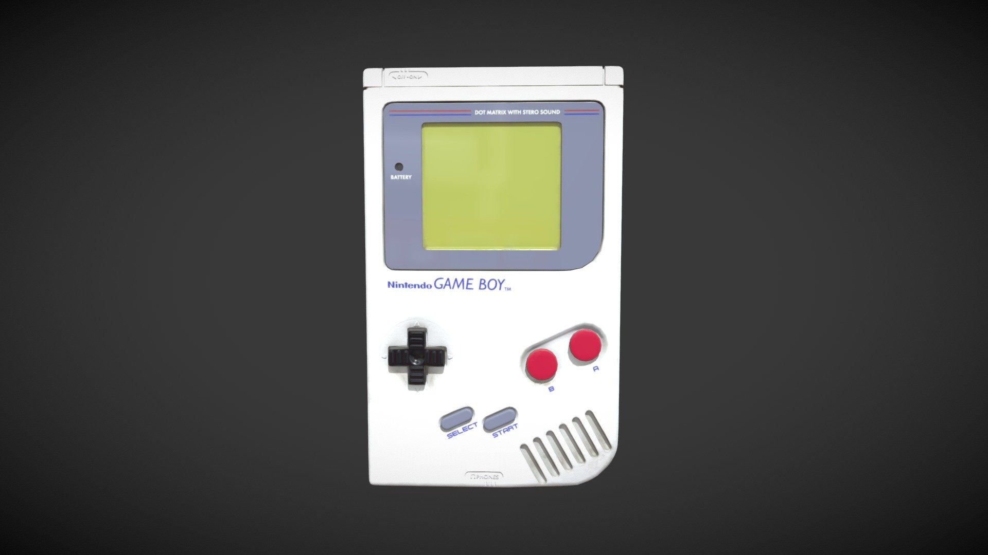 Gameboy - 3D model by karlaest20 [754594b] - Sketchfab