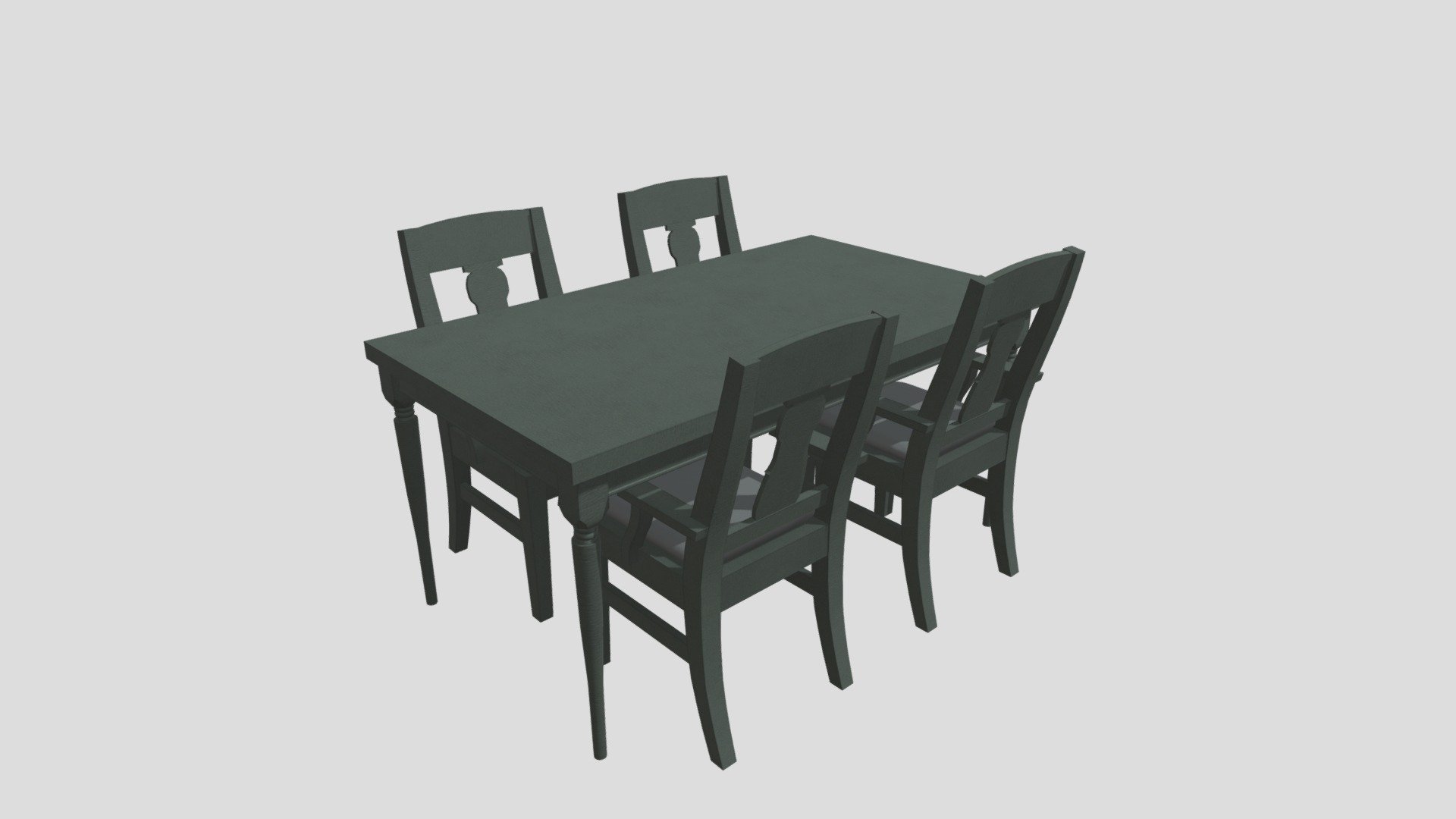 Table Set_10 - Buy Royalty Free 3D model by rebuilderai (@RebuilderAI ...