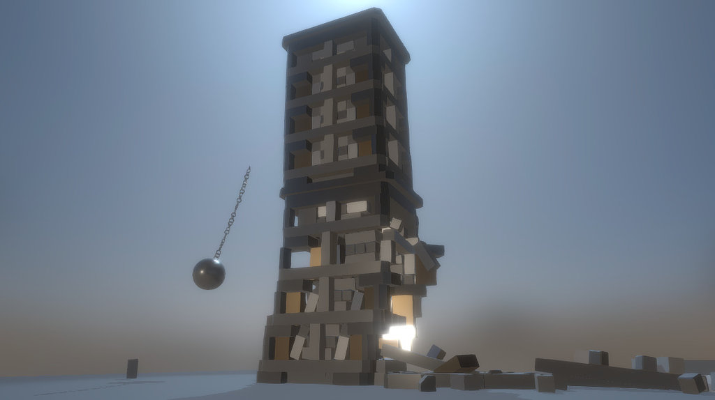 Bullet Physics Demolition Animation 3 - Download Free 3D model by ...