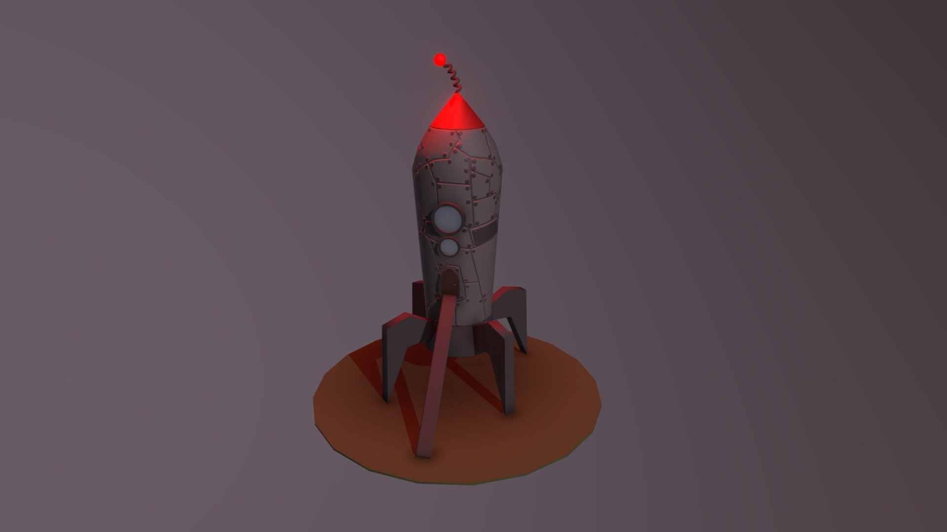 Space Week - Rocket! - 3D model by AdamHead [754678e] - Sketchfab