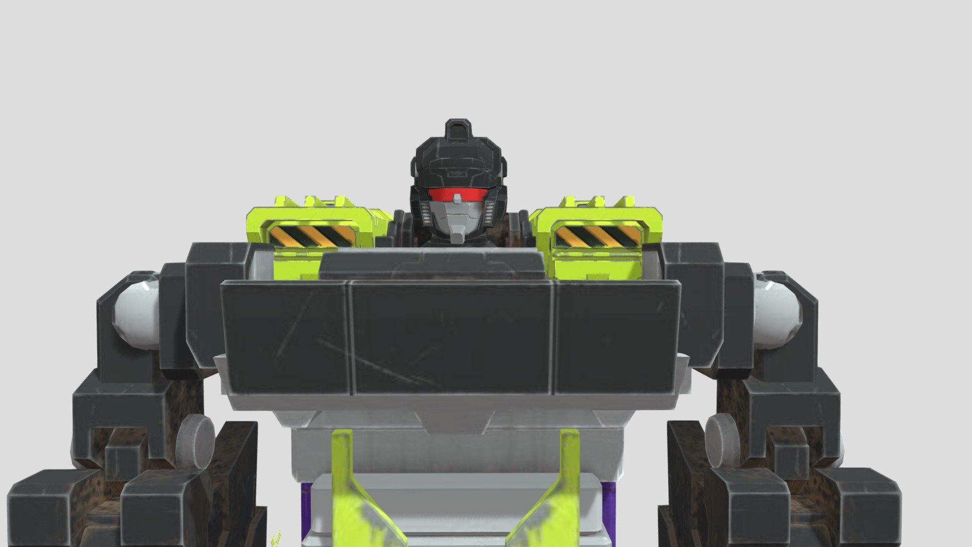 Heavy Metal Devastator (no animations) - Download Free 3D model by ...