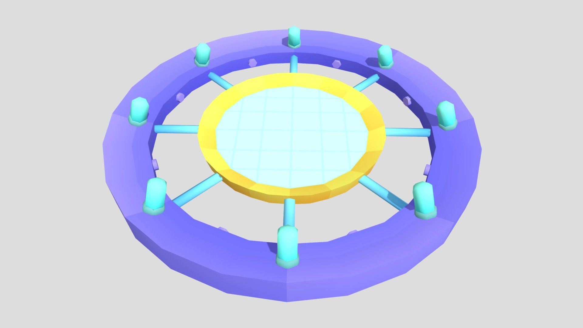 Map Circle - Download Free 3D model by TuUan (@AnhTuUan) [7547d71 ...