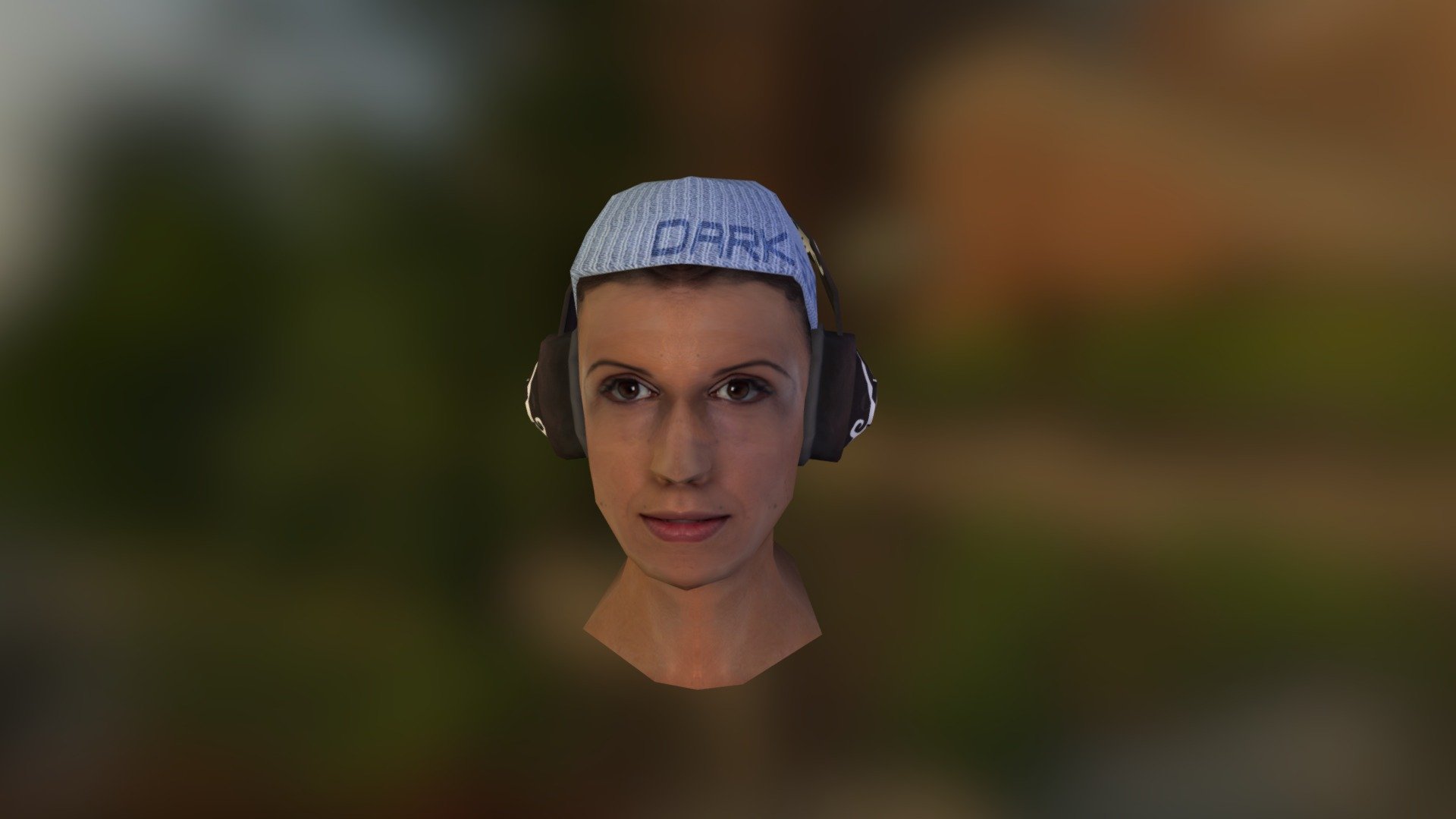 Low poly female head - 3D model by Phil Gosch (@saphires) [75487de ...