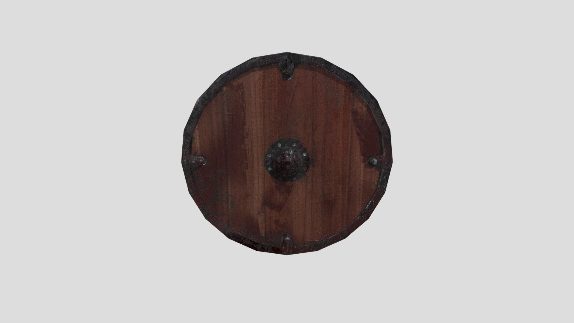 Banded Shield - 3D model by elven (@elvencorpse) [7548b36] - Sketchfab