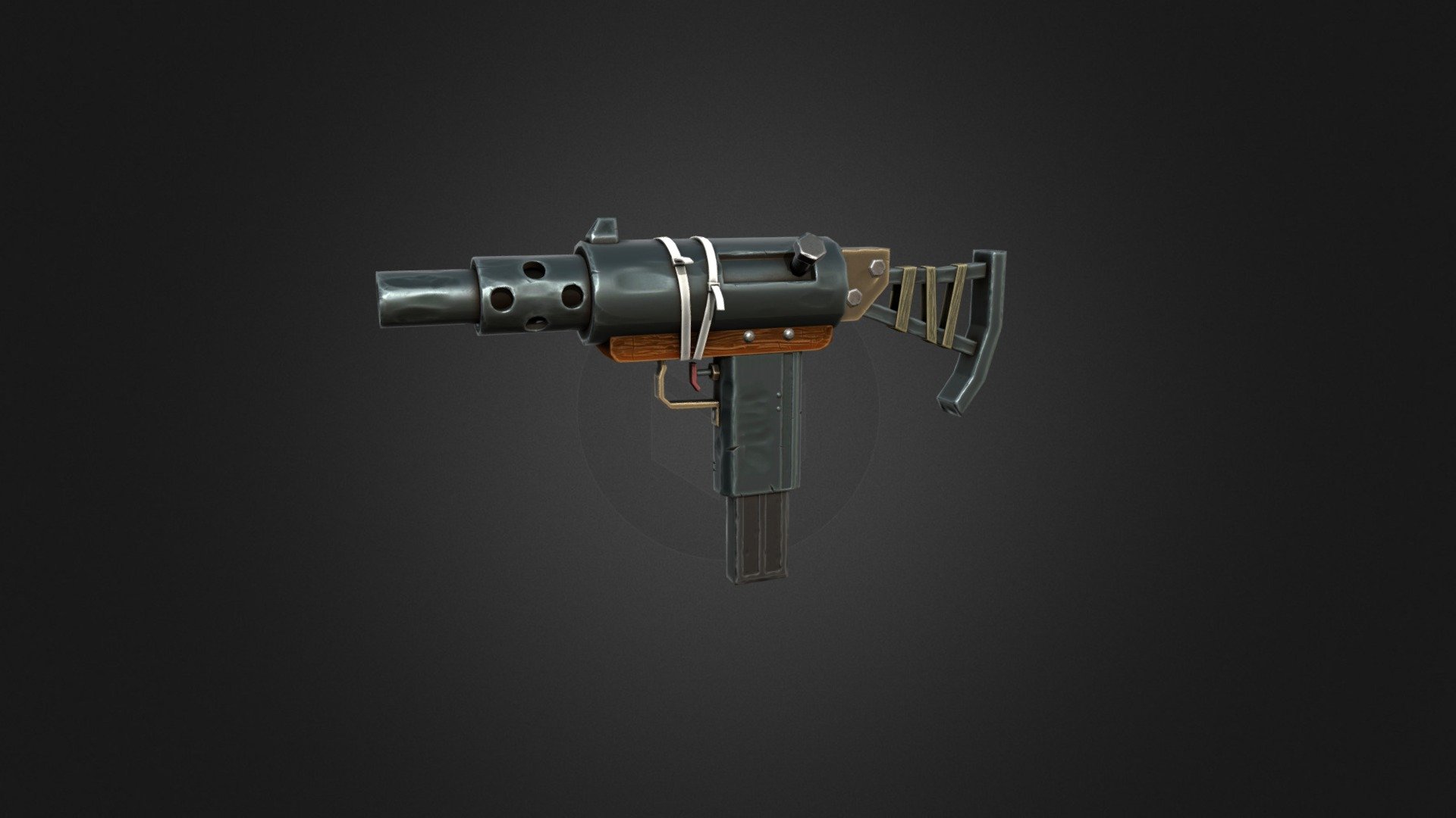 "The Scrapper" Self Crafted SMG - Download Free 3D model by NJCreates3D ...