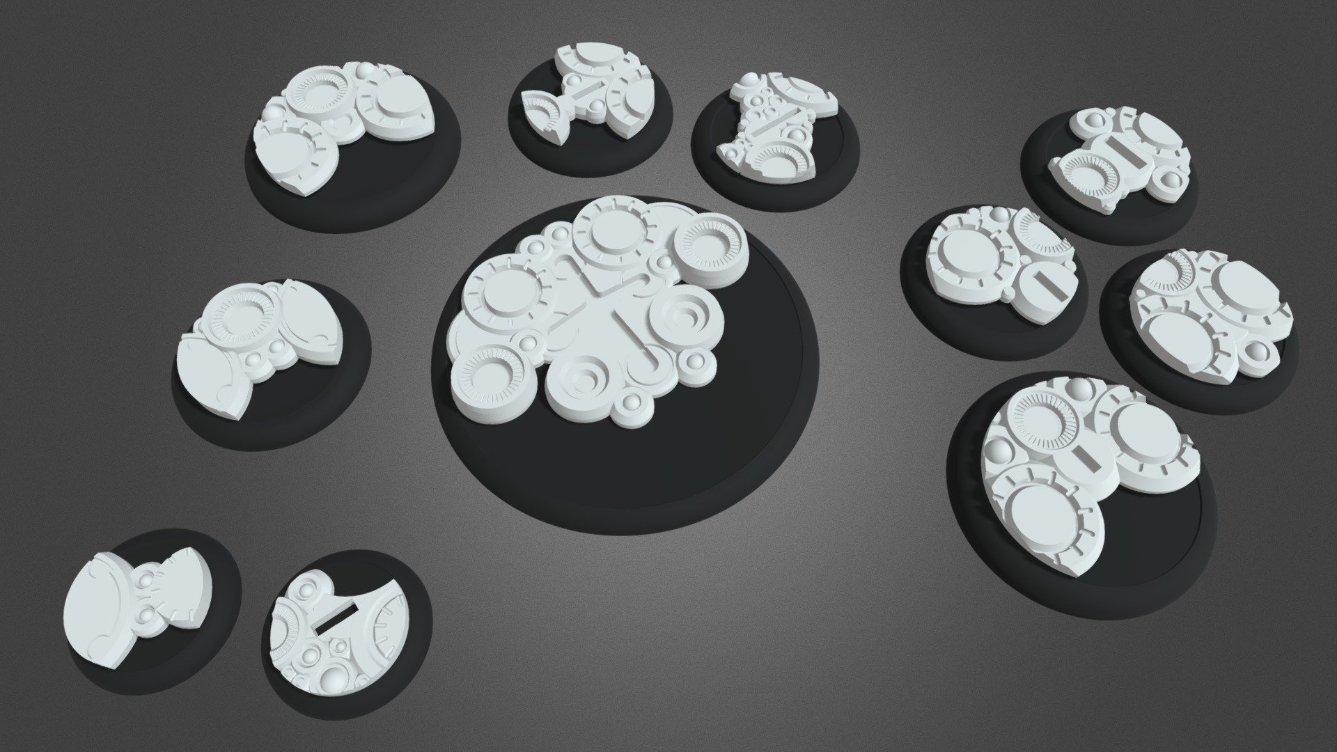 Base inserts: Ancient Tech Temple set - Buy Royalty Free 3D model by ...