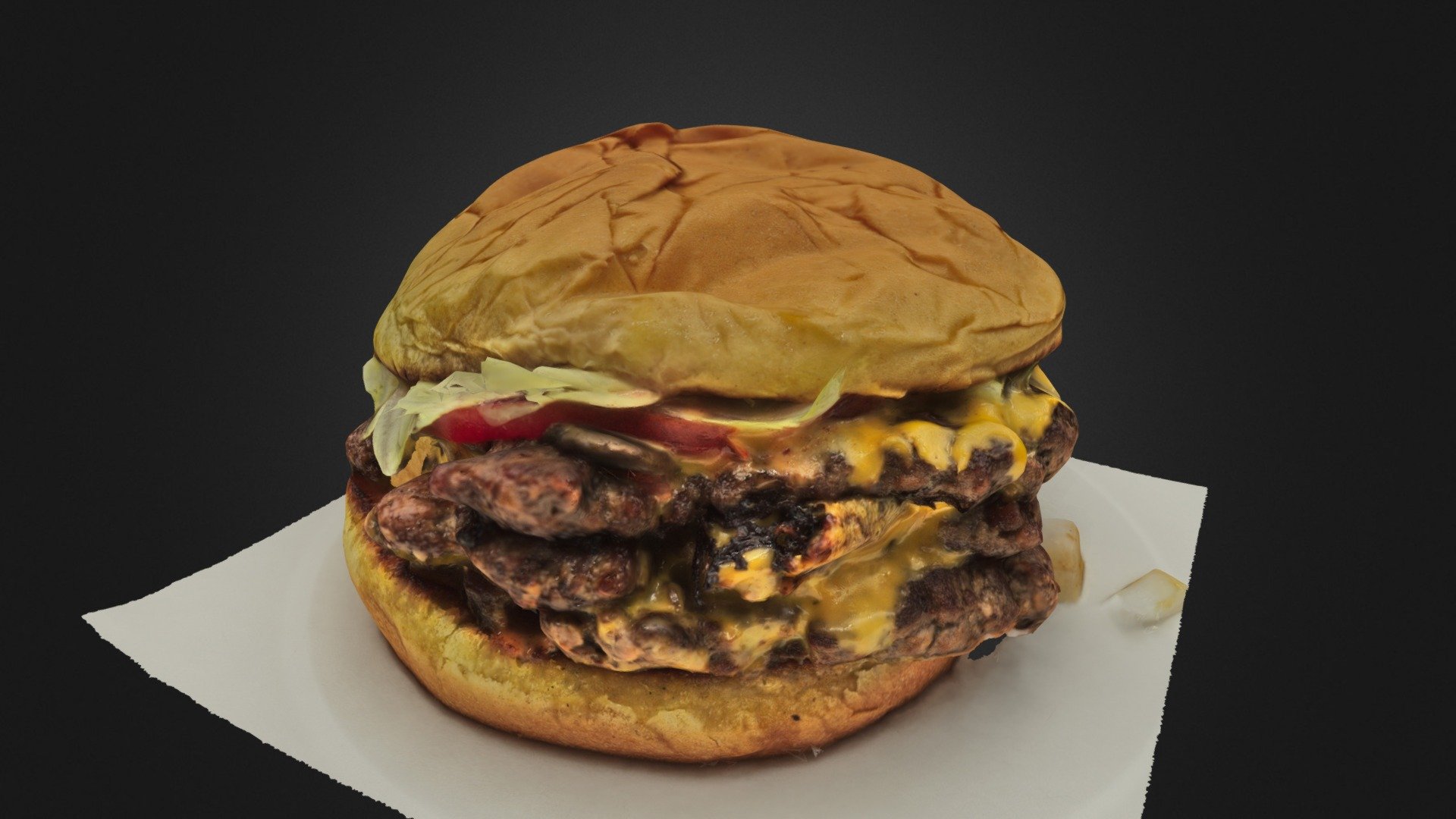 Triple Burger - 3D model by o3enz [754aa87] - Sketchfab