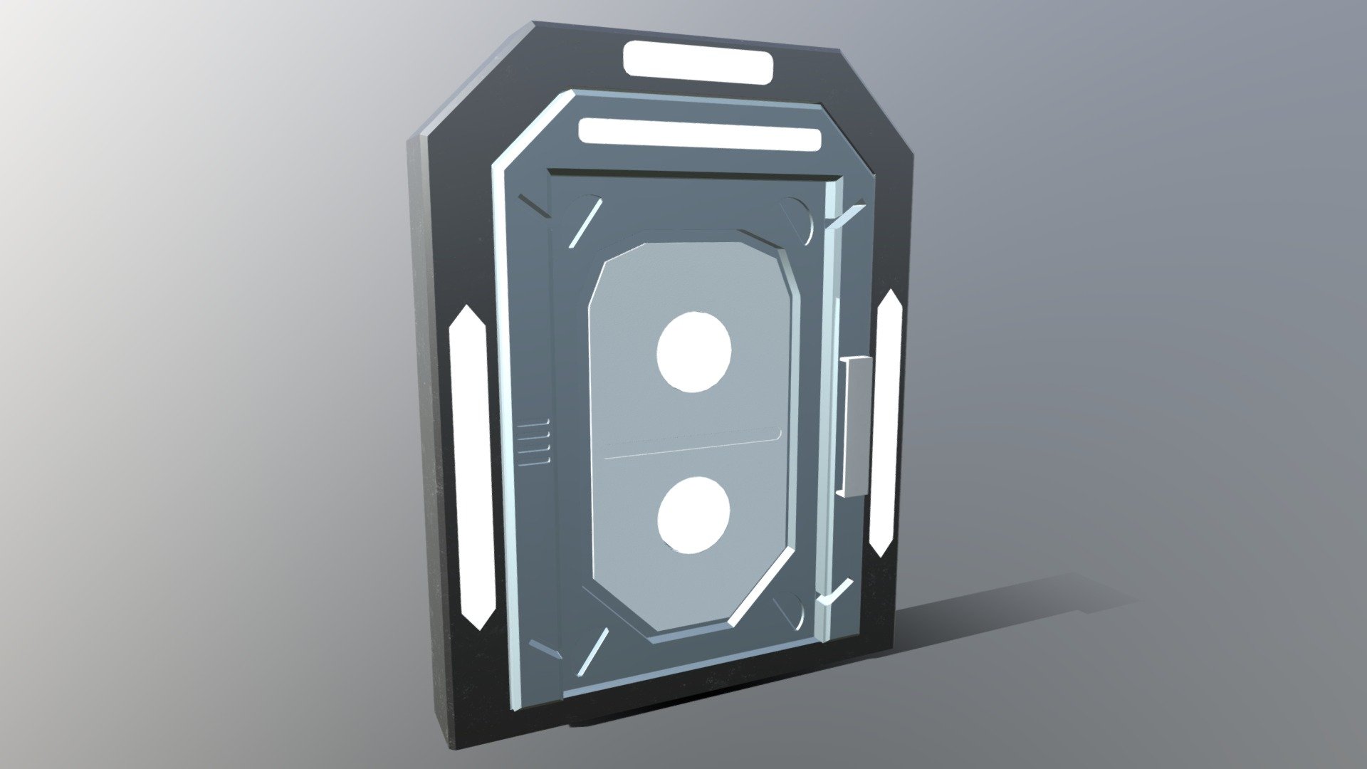 3d Sci-Fi Door - Download Free 3D model by bishalbhatta50 [754abe6] - Sketchfab