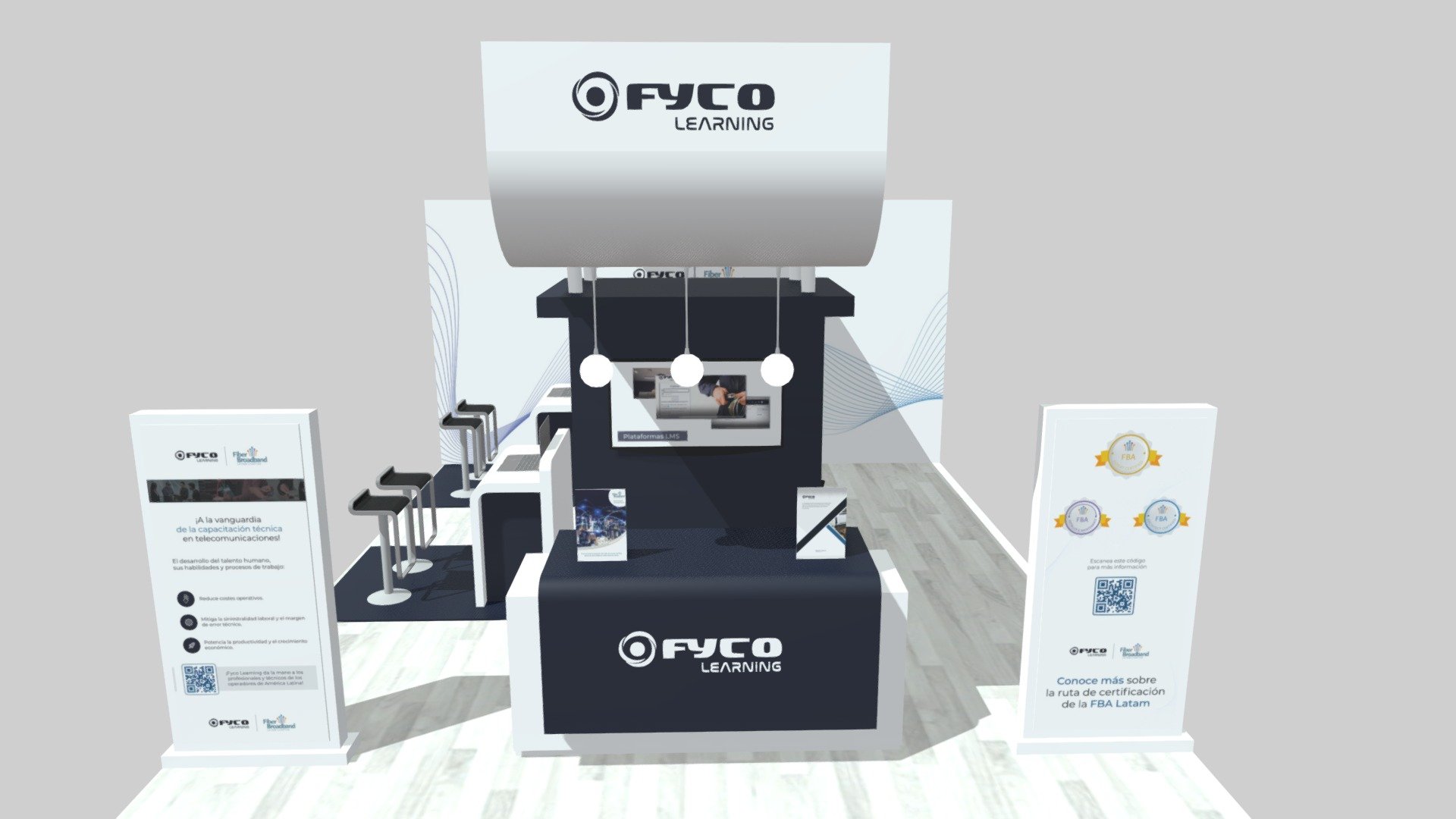 Stand Interactivo Fyco Learning - 3D model by FycoLearning [754bc53] - Sketchfab