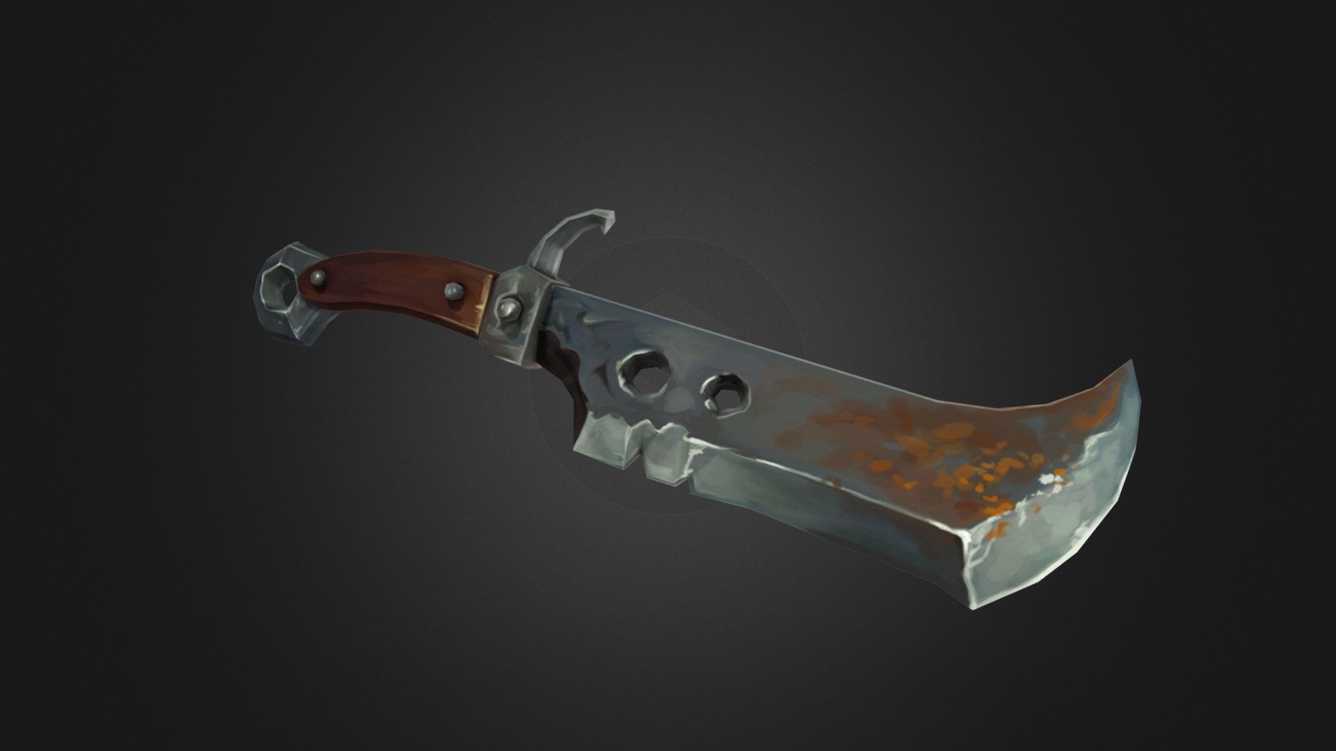 Stylized Cleaver - 3D model by raV (@raV_3d) [754c416] - Sketchfab