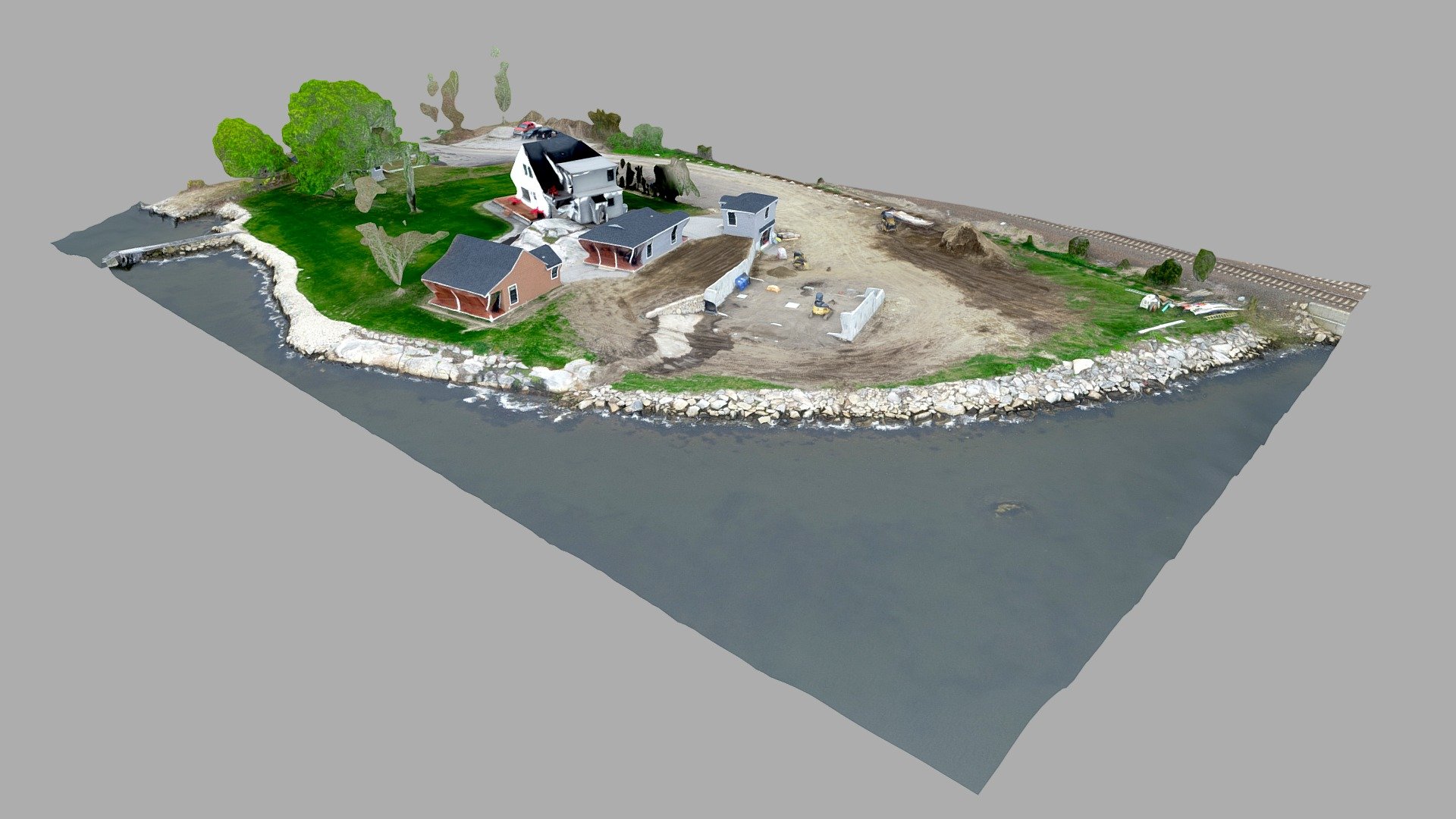 Harbor View (Rough Draft) - 3D model by AerialScope [754c5b4] - Sketchfab