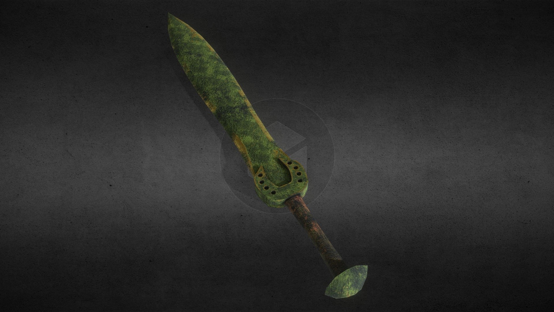 Swamp Sword - Download Free 3D model by V.Wios (@Viktorian_Wios ...