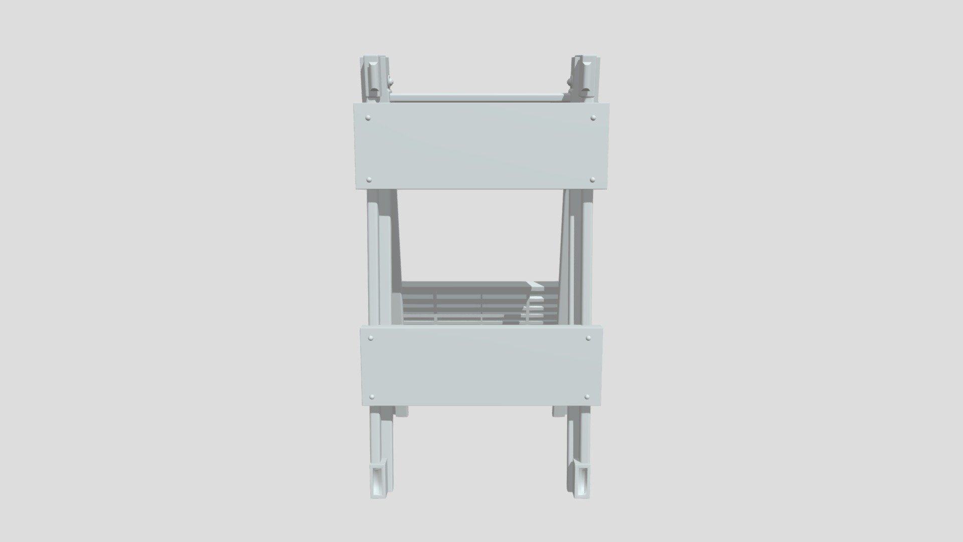 Construction Barrier 01 - 3D model by libbsyb [754d92f] - Sketchfab