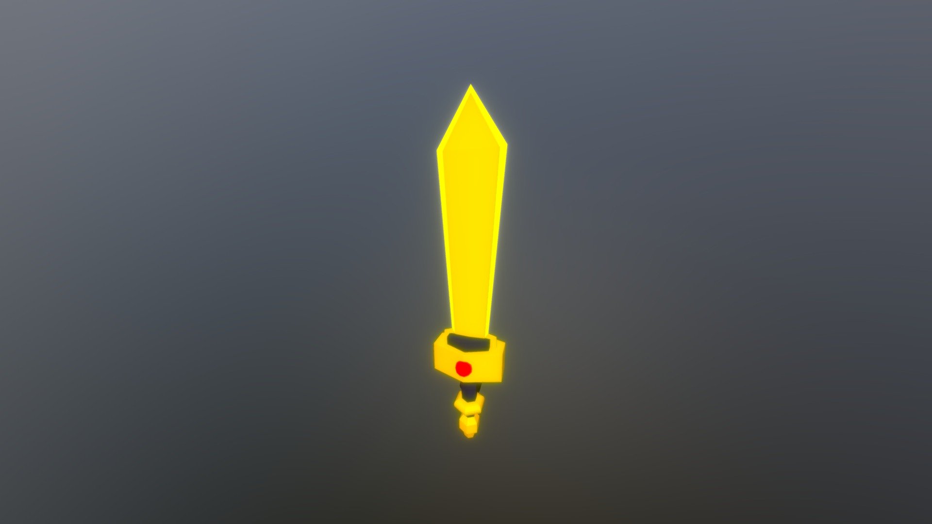 Golden Sword - Download Free 3D model by datakarthi [7552639] - Sketchfab