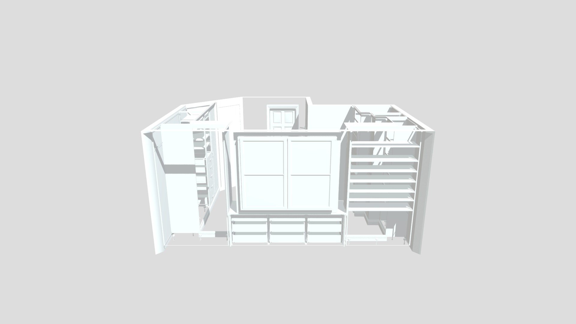megan closet - 3D model by rschill [755271b] - Sketchfab