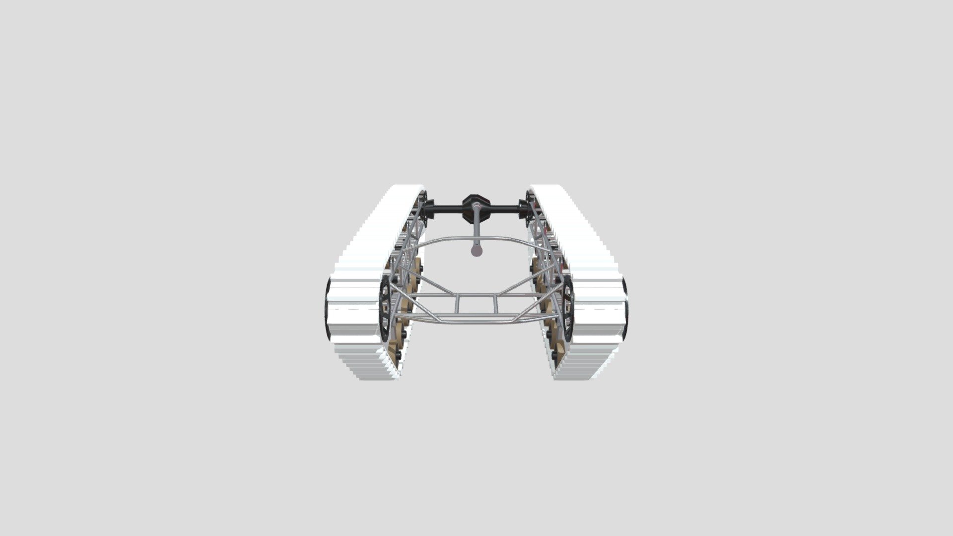 tracked chassis - 3D model by prostoi1997 [7552a57] - Sketchfab