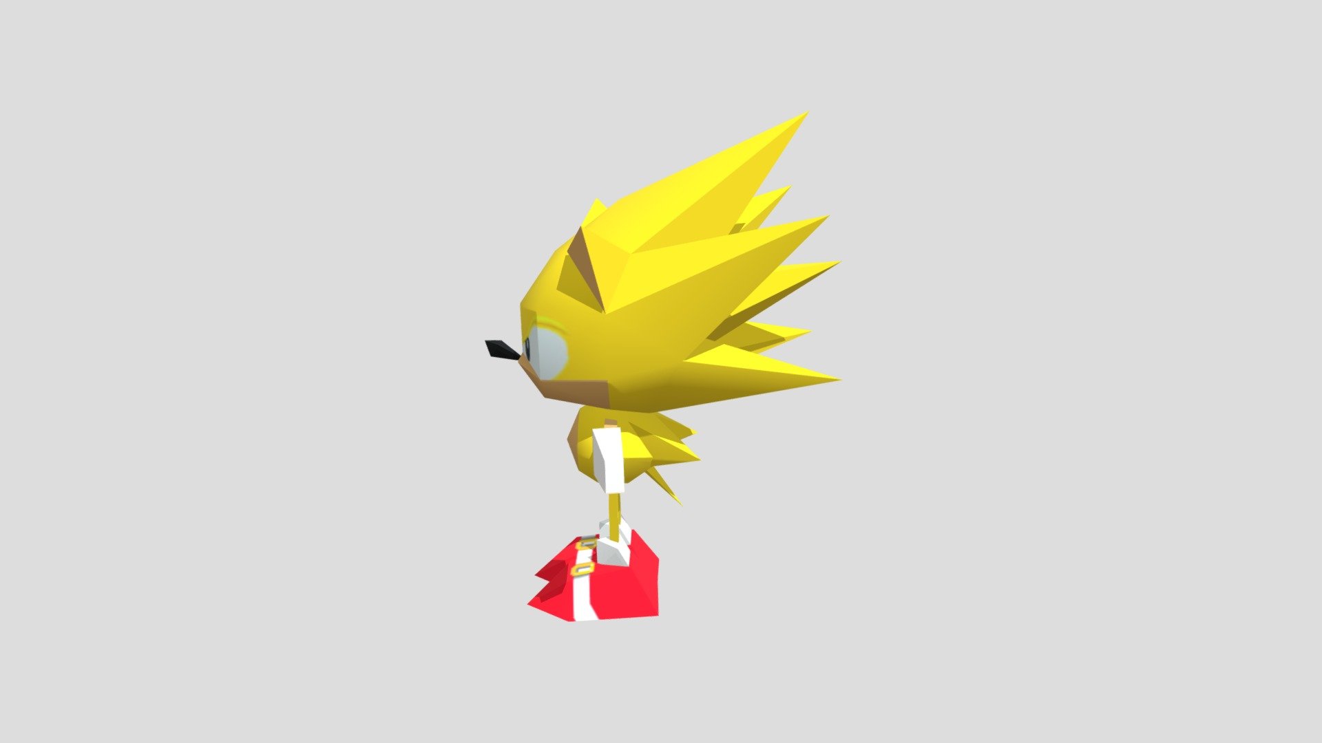 PC Computer Sonic R Super Sonic - Download Free 3D model by Tom e jerry ...