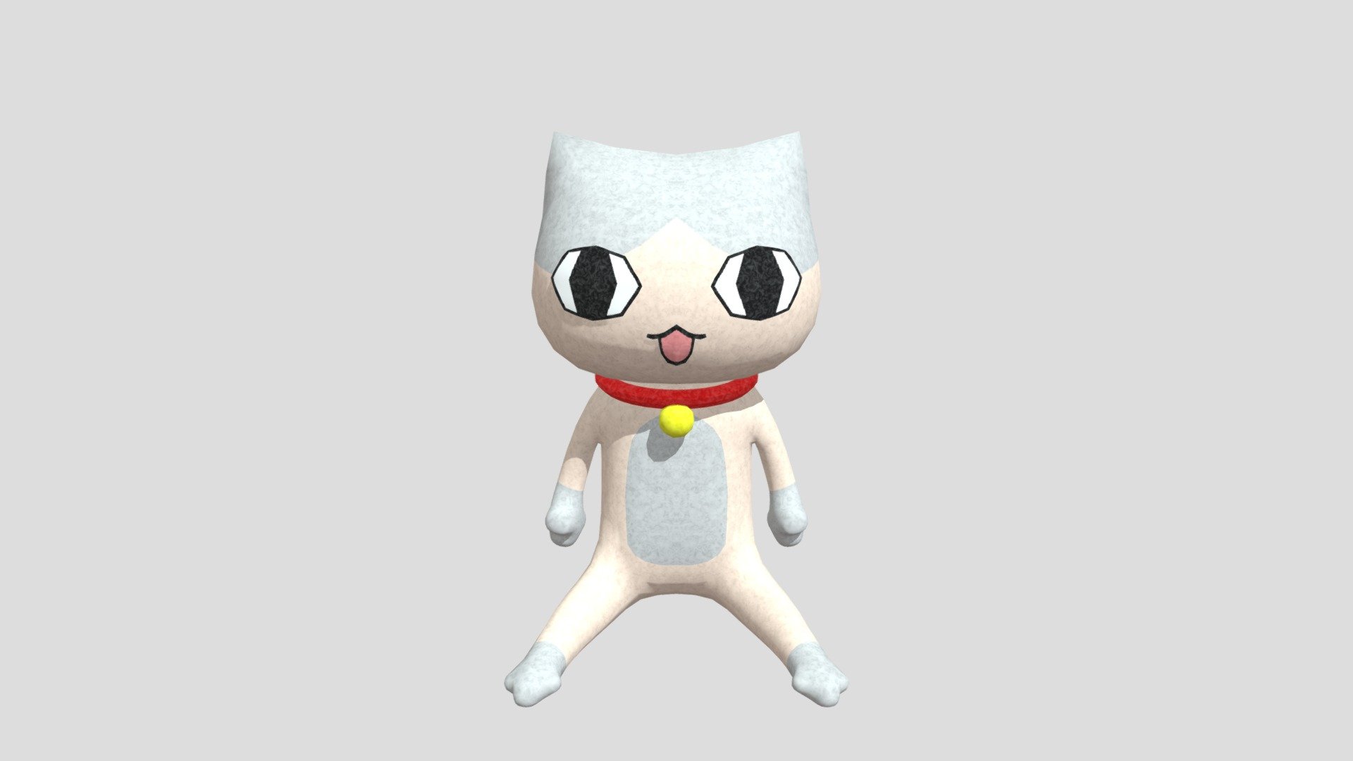 stuffed cat - 3D model by Setsuya (@roudokujikan) [7556102] - Sketchfab