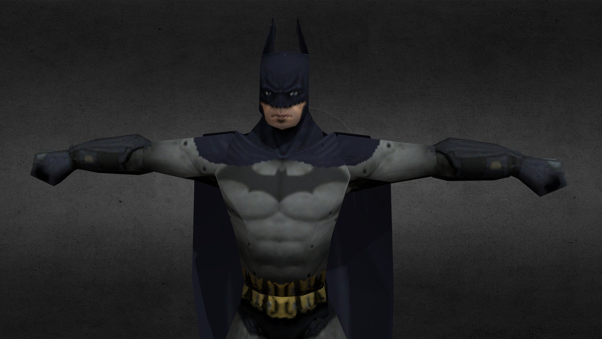 Batman Arkham City PS1 Model - Download Free 3D model by Amateur Guy ...