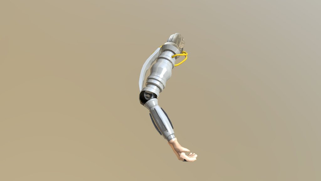 Mech Arm - 3D model by Jonathan Buckley (@jbucks16) [7557bf3] - Sketchfab