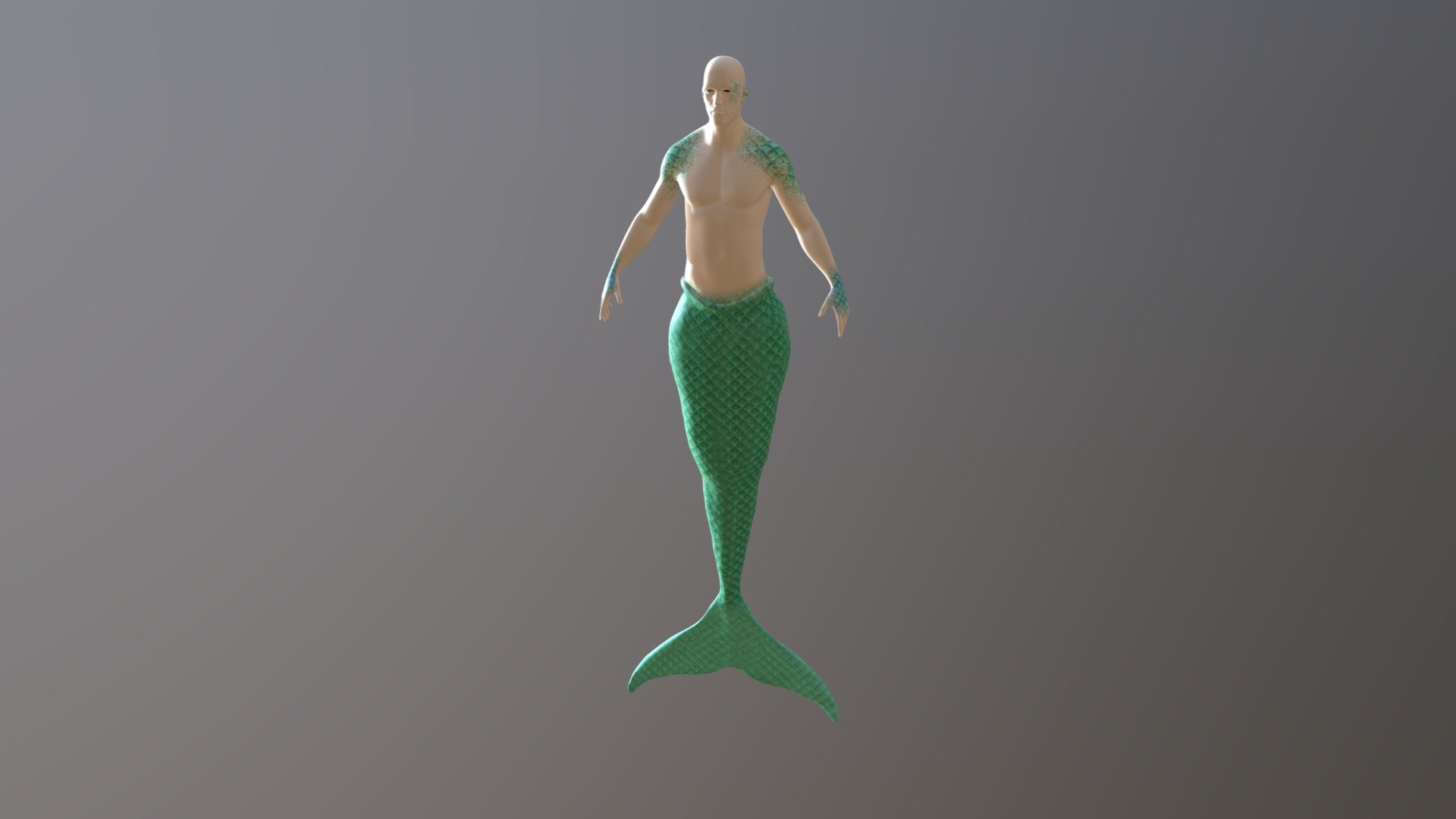 Triton - 3D model by Valentina.Ramirez [755811b] - Sketchfab