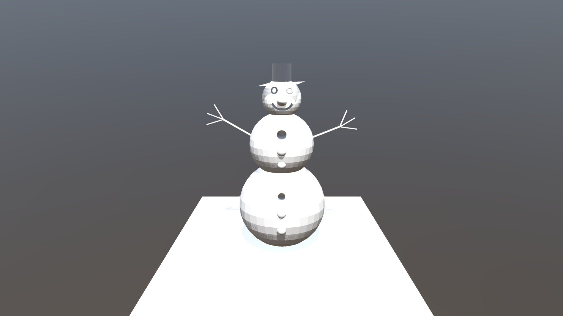 Snowman - 3D model by 3d Animation UniWA (@uniwa3d) [75593e2] - Sketchfab