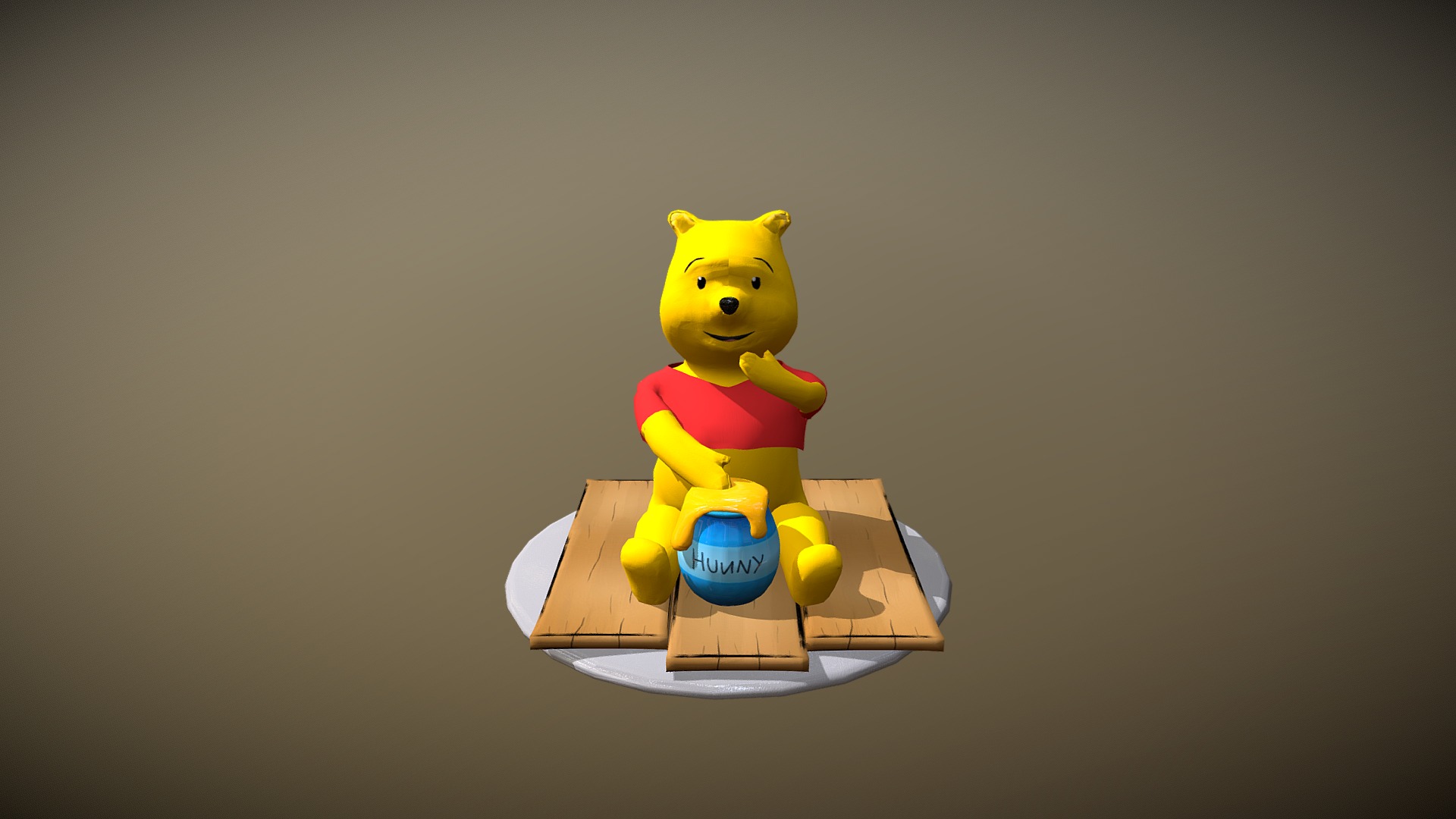 Winnie the Pooh - Disney Infinity Concept - Download Free 3D model by ...