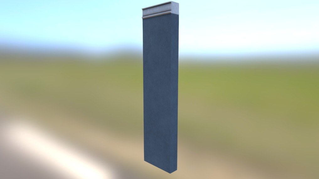 Wall Model - 3D model by Creyes [755b149] - Sketchfab