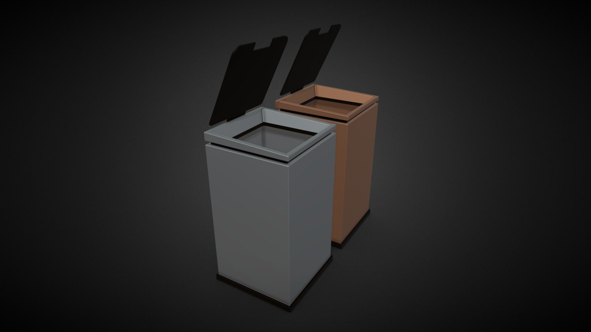 Dustbin - Buy Royalty Free 3D model by wingstech.3d [755f0c8 ...