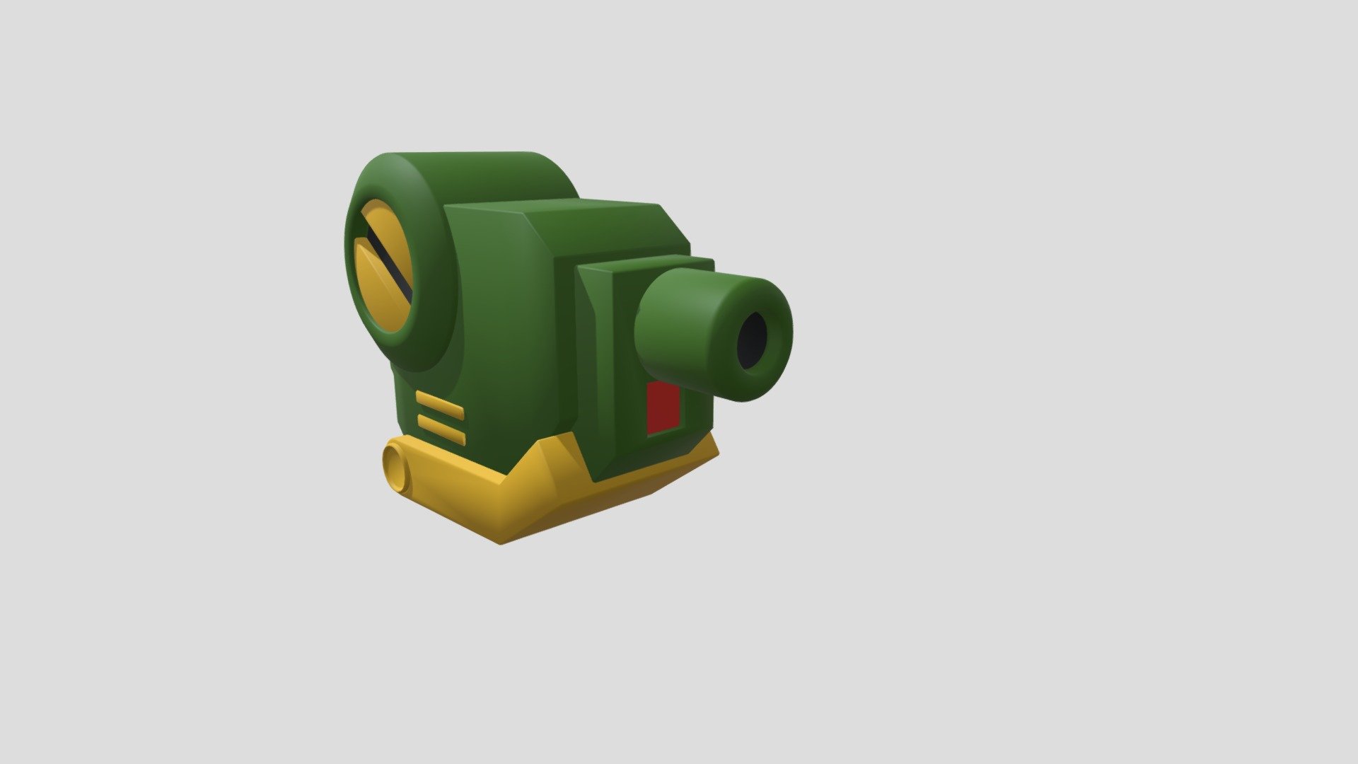 Cannon Battle Chip - 3D model by redketchum [755f654] - Sketchfab