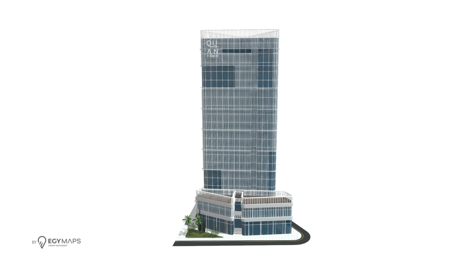 Quan Tower - 3D model by Egy-maps [7560cc6] - Sketchfab