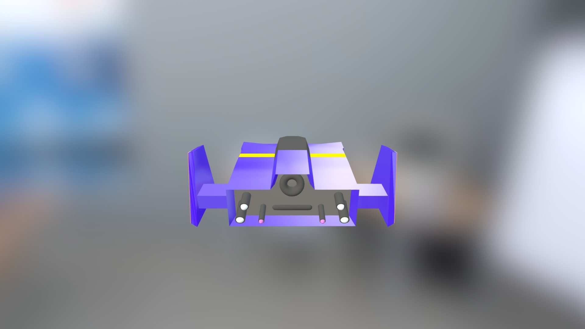 Blue Falcon - 3D model by danieljs [75612c8] - Sketchfab