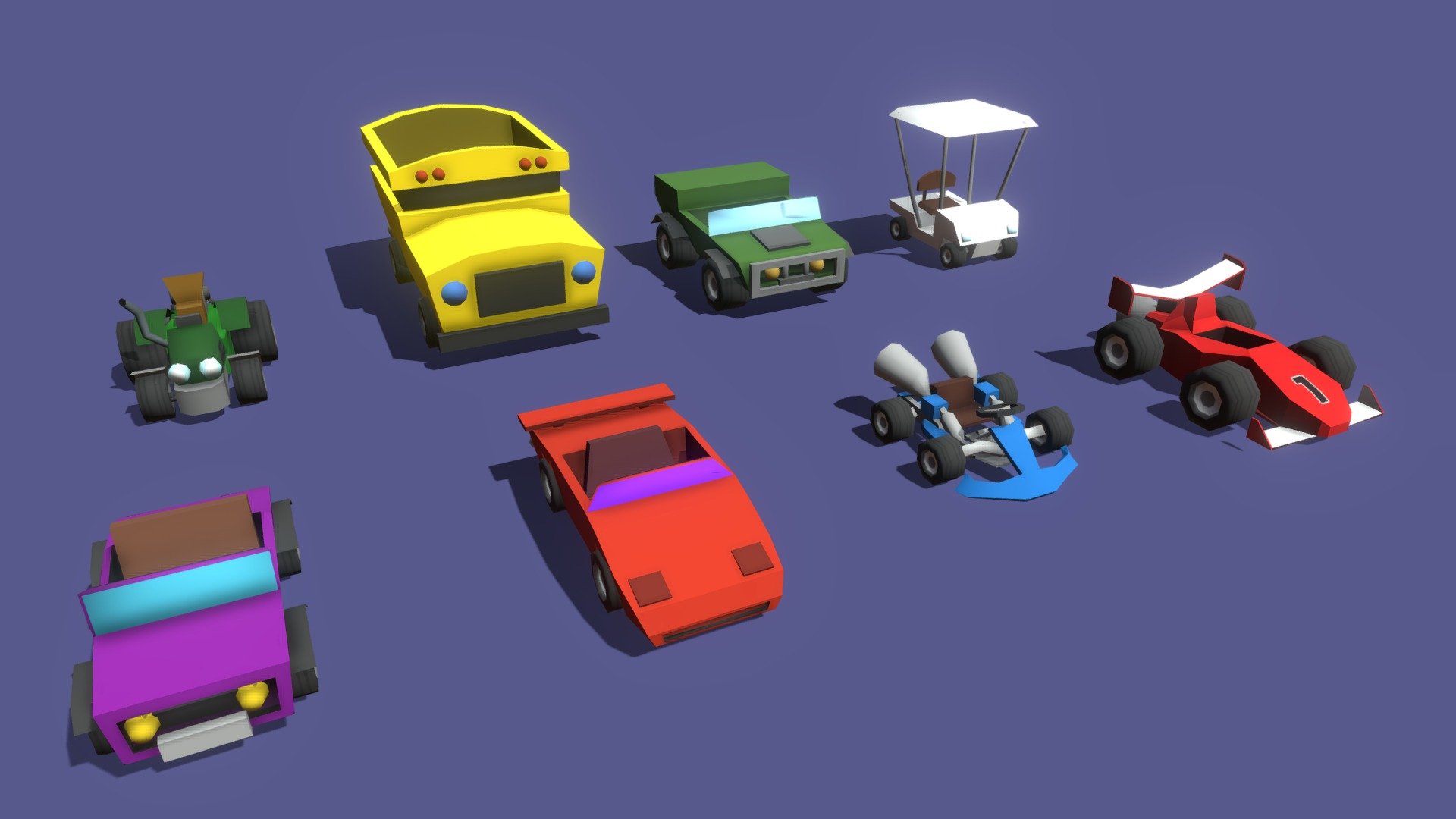 Mini Cars - Buy Royalty Free 3D model by Gamefruit (@step) [7561668 ...