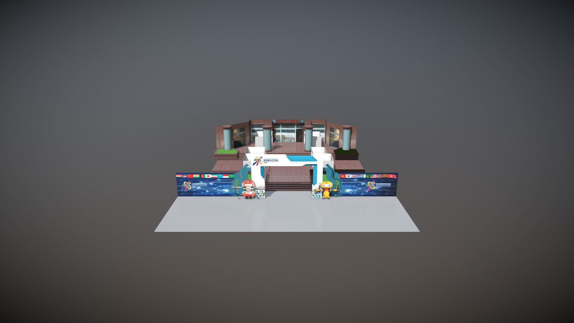 Booths - 3D model by nguyenhungmtvtv [7561677] - Sketchfab