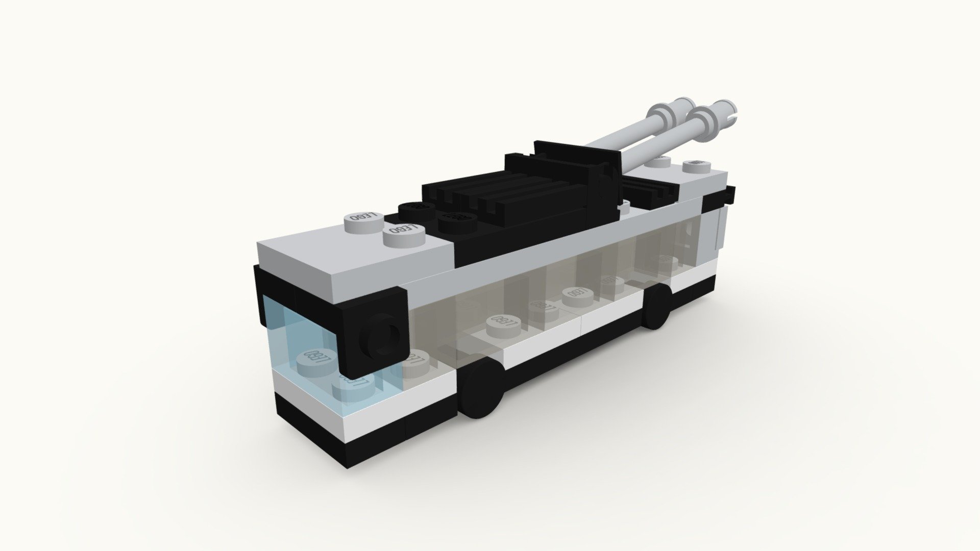 LEGO Micro Trolleybus MOC [#0206] - Download Free 3D model by The Bobby ...