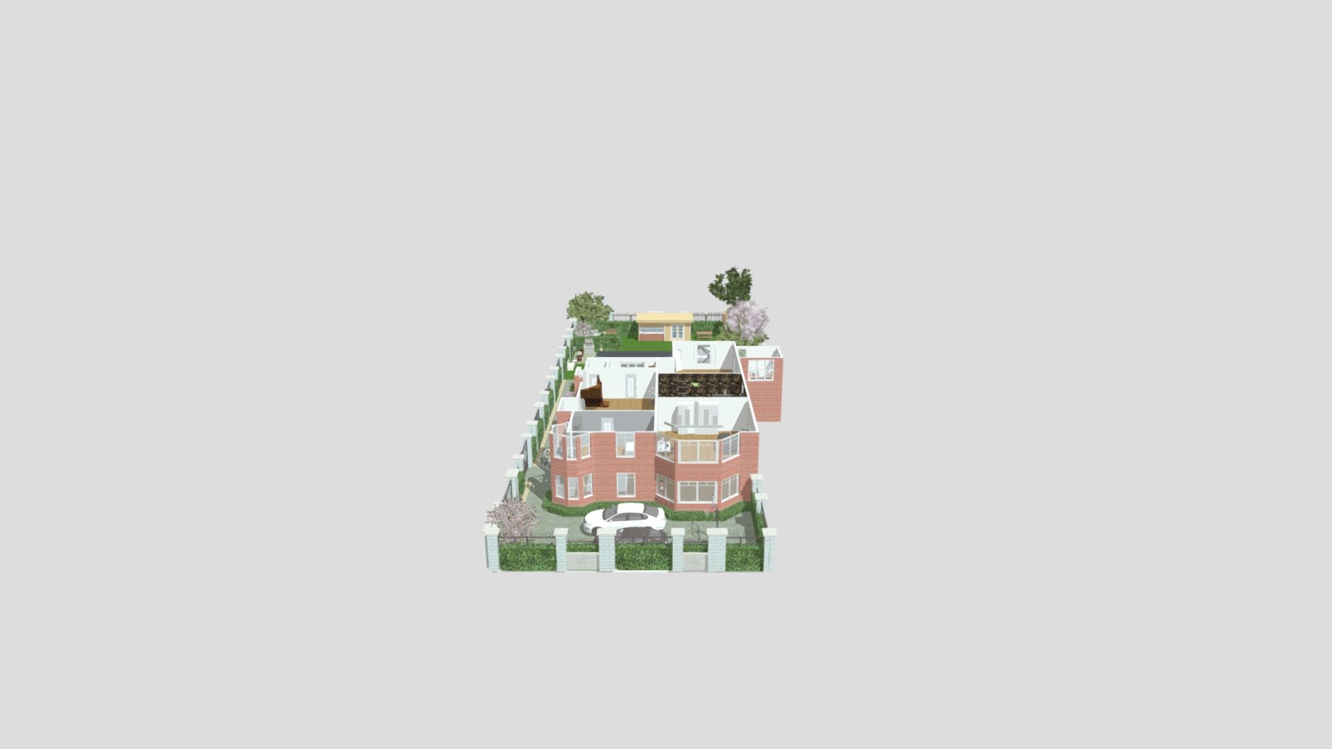 big house - Download Free 3D model by Home Design 3D (@homedesign3d ...